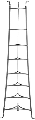 Enclume 8-Tier Cookware Stand, Free Standing Pot Rack, Hammered Steel ( Unassembled)