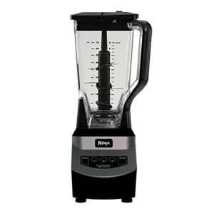 ninja nj601amz professional blender with 1000-watt motor & 72 oz dishwasher-safe total crushing pitcher for smoothies, shakes & frozen drinks, black