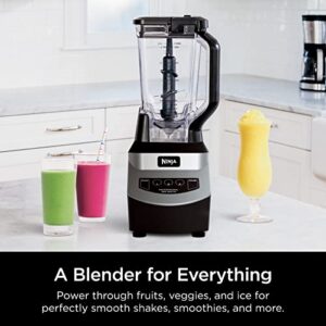 Ninja NJ601AMZ Professional Blender with 1000-Watt Motor & 72 oz Dishwasher-Safe Total Crushing Pitcher for Smoothies, Shakes & Frozen Drinks, Black