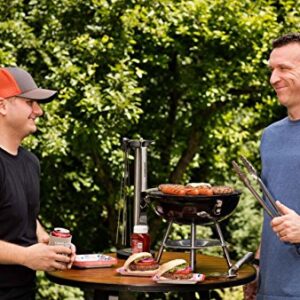 Cuisinart CCG190RB Inch BBQ, 14" x 14" x 15", Portable Charcoal Grill, 14" (Red)