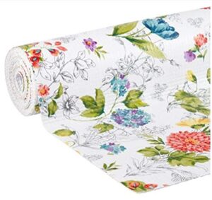 pioneerwoman blooming bouquet non-adhesive shelf liner – 20″ x 6′