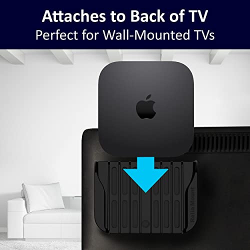 ReliaMount Apple TV Mount – Compatible with All Apple TV Generations (Including All Apple TV 4K Models)