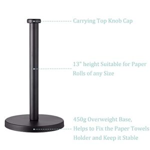 Paper Towel Holder, Black Paper Towel Holder, Paper Towel Holder Countertop, Black Paper Towel Holder Countertop………