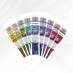 Blunteffects Incense - 12 Scents Variety Pack 12 Sticks Each - 11" 144 Total Sticks - 300grams