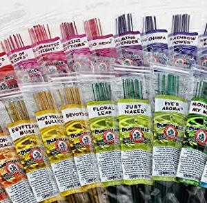 Blunteffects Incense - 12 Scents Variety Pack 12 Sticks Each - 11" 144 Total Sticks - 300grams