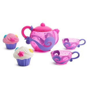 munchkin bath tea and cupcake set toddler bath toy