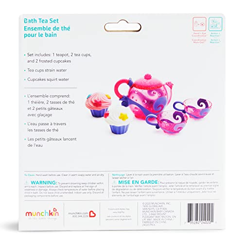 Munchkin Bath Tea and Cupcake Set Toddler Bath Toy