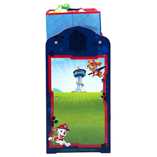 Delta Children 6 Bin Design and Store Toy Organizer - Greenguard Gold Certified, Nick Jr. PAW Patrol