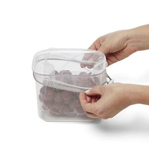 Chef'n Fresh fruit and veggie storage container with bag, size small, Avocado