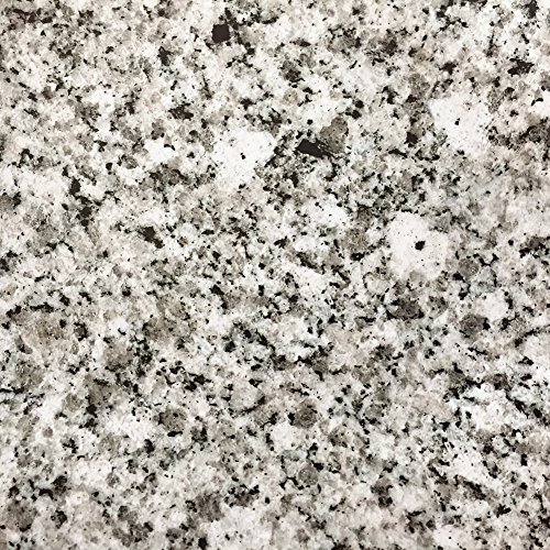 Moyishi Light White Granite Look Marble Gloss Film Vinyl Self Adhesive Counter Top Peel and Stick Wall Decal