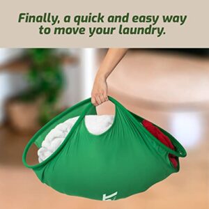 Laundry Turtle Original - Large - Popup Laundry Hamper. A Innovative Laundry Basket, Laundry Bag, Portable, Collapsible for Storage and super easy to use.