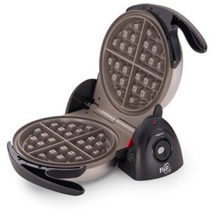 presto 03510 ceramic flipside belgian waffle maker,black