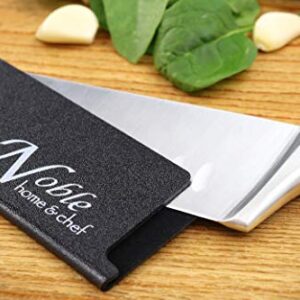 Universal Knife Edge Guard (14") is Felt Lined, More Durable, Non-BPA, Gentle on Blades, and Long-Lasting. Noble Home & Chef Knife Covers Are Non-Toxic and Abrasion Resistant!