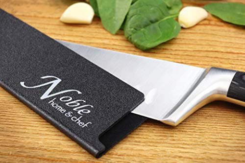 Universal Knife Edge Guard (14") is Felt Lined, More Durable, Non-BPA, Gentle on Blades, and Long-Lasting. Noble Home & Chef Knife Covers Are Non-Toxic and Abrasion Resistant!