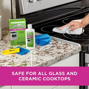 Affresh Cooktop Cleaning Kit, Safe for Glass & Ceramic Cooktops, Includes 5 oz cleaner, 5 pads, 1 scraper