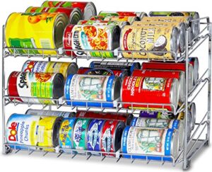 simplehouseware stackable can rack organizer, chrome