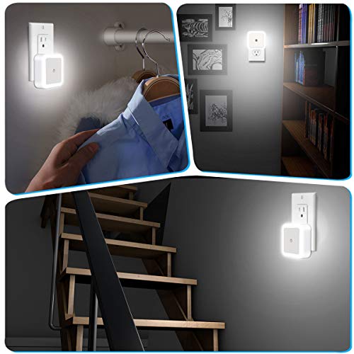 Sujeet Night Lights Plug into Wall, Night Light [8 Pack] Nightlight with Light Sensors, Led Night Lights for Kids Bathroom Stair Hallway Light