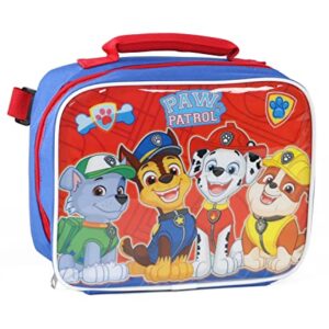 Nickelodeon Boys' Paw Patrol Backpack with Lunch (Light Blue/Red)