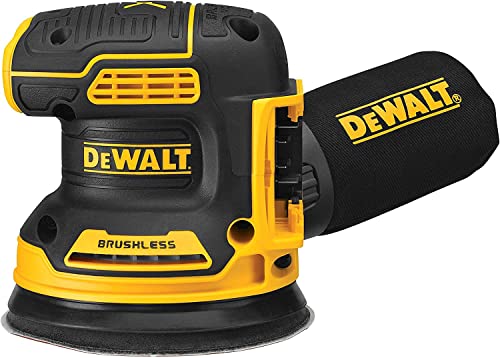 DEWALT 20V MAX Orbital Sander, Tool Only (DCW210B), Yellow