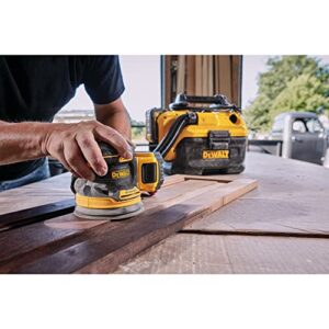 DEWALT 20V MAX Orbital Sander, Tool Only (DCW210B), Yellow