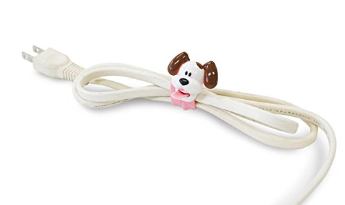 MSC International Silicone Joie Woof Bag Ties, White