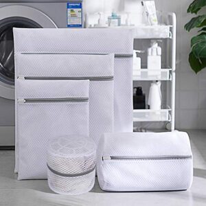 2 XX-Large Honeycomb Delicates Bags for Washing Machine, 24 x 24 Inches lingerie bags for Laundry, Travel Storage Organize Bag for Cotton Clothes,Sheet, Shoes