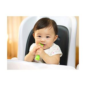 Olababy 100% Silicone Soft-Tip Training Spoon for Baby Led Weaning 2pack