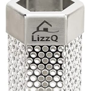 LIZZQ Premium Pellet Smoker Tube 12 inches - 5 Hours of Billowing Smoke - for Any Grill or Smoker, Hot or Cold Smoking - An Easy and Safe Way to Provide Smoking - Free eBook Grilling Ideas and Recipes