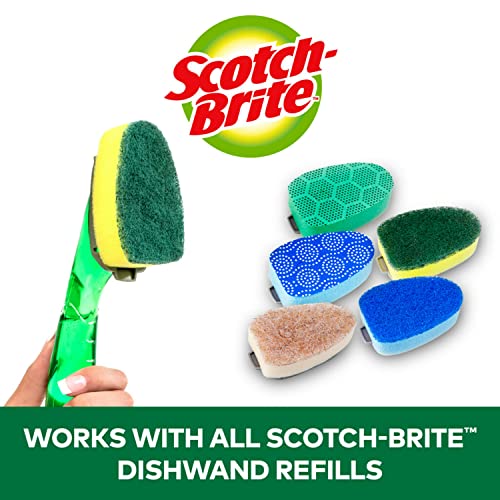 Scotch-Brite Heavy Duty Dishwand Refills, Keep Your Hands Out of Dirty Water, 2 Refills