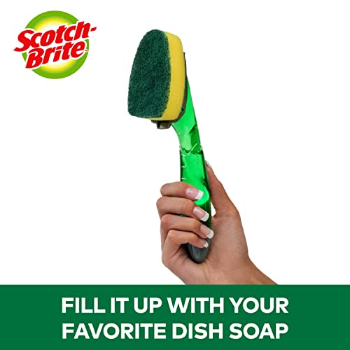 Scotch-Brite Heavy Duty Dishwand Refills, Keep Your Hands Out of Dirty Water, 2 Refills