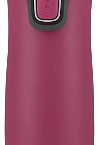 Contigo AUTOSEAL West Loop Vacuum-Insulated Stainless Steel Travel Mug, 16 oz, Dragonfruit