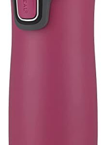 Contigo AUTOSEAL West Loop Vacuum-Insulated Stainless Steel Travel Mug, 16 oz, Dragonfruit