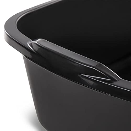 18 Quart Sterilite Black Dishpan