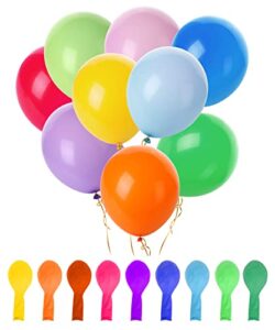 mr. pen- balloons, 12 inch, 54 pack, assorted colors, party balloons, rainbow balloons, latex balloons, balloons for birthday party, colorful balloons, assorted balloons, multicolor balloons