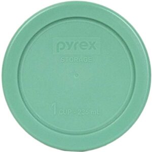 Pyrex Bundle - 9 Items: (1) 7402-PC 6/7 Cup Red (2) 7201-PC 4 Cup Cadet Blue (2) 7200-PC 2 Cup Orange (1) 7202-PC 1 Cup Green (2) 7210-PC 3 Cup Light Green (1) 7211-PC 6 Cup Red Food Storage Lids