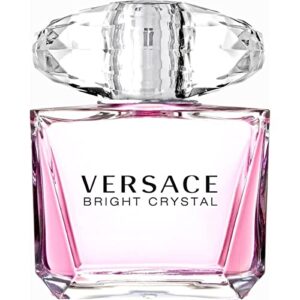 versace bright crystal eau de toilette spray for women, 6.7 fl oz