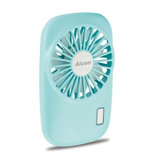 aluan handheld fan mini fan powerful small personal portable fan speed adjustable usb rechargeable eyelash fan for kids girls woman man home office outdoor travel