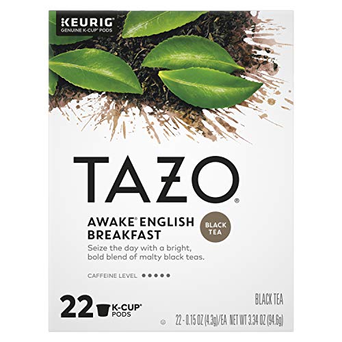 TAZO K-Cups for Bold Traditional Breakfast-Style Black Tea, 22 Tea Bags