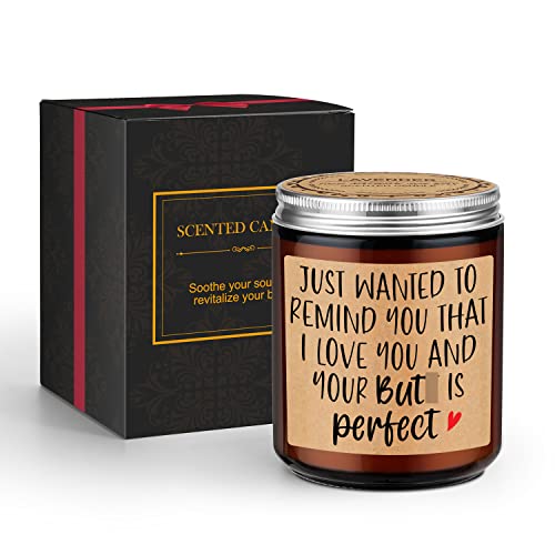 GSPY Scented Candles - Romantic Gifts, Valentines Gifts, I Love You Gifts for Her, Him, Women - Funny Anniversary, Birthday, Valentines Day Gifts for Wife, Husband, Girlfriend, Best Boyfriend, Fiance