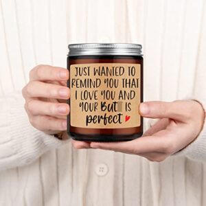 GSPY Scented Candles - Romantic Gifts, Valentines Gifts, I Love You Gifts for Her, Him, Women - Funny Anniversary, Birthday, Valentines Day Gifts for Wife, Husband, Girlfriend, Best Boyfriend, Fiance