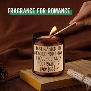 GSPY Scented Candles - Romantic Gifts, Valentines Gifts, I Love You Gifts for Her, Him, Women - Funny Anniversary, Birthday, Valentines Day Gifts for Wife, Husband, Girlfriend, Best Boyfriend, Fiance