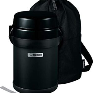 Zojirushi SL-JBE14BZ Mr. Bento Stainless Lunch Jar 41 Oz Carbon Black