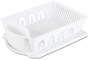 sterilite 06418006 ultra sink set – white