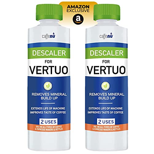 Descaling Solution for Nespresso Vertuo Machines. 2 bottles. 4 Uses