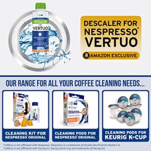 Descaling Solution for Nespresso Vertuo Machines. 2 bottles. 4 Uses