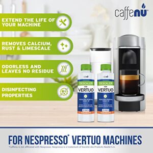 Descaling Solution for Nespresso Vertuo Machines. 2 bottles. 4 Uses