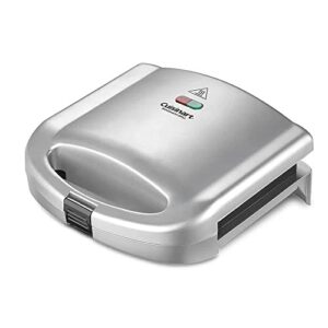 cuisinart wm-sw2n1 sandwich grill, silver