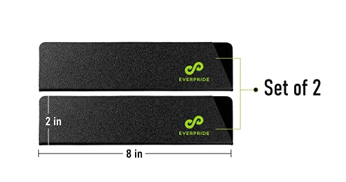 EVERPRIDE 8 Inch Chef Knife Sheath Set (2-Piece Set) Universal Blade Edge Cover Guards for Chef and Kitchen Knives – Durable, BPA-Free, Felt Lined, Sturdy ABS Plastic – Knives Not Included