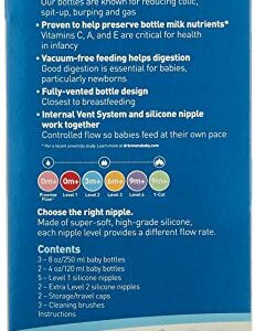 Dr. Brown's Options Narrow Feeding Set, Clear - Packaging may vary