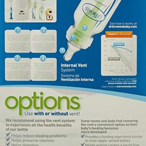 Dr. Brown's Options Narrow Feeding Set, Clear - Packaging may vary